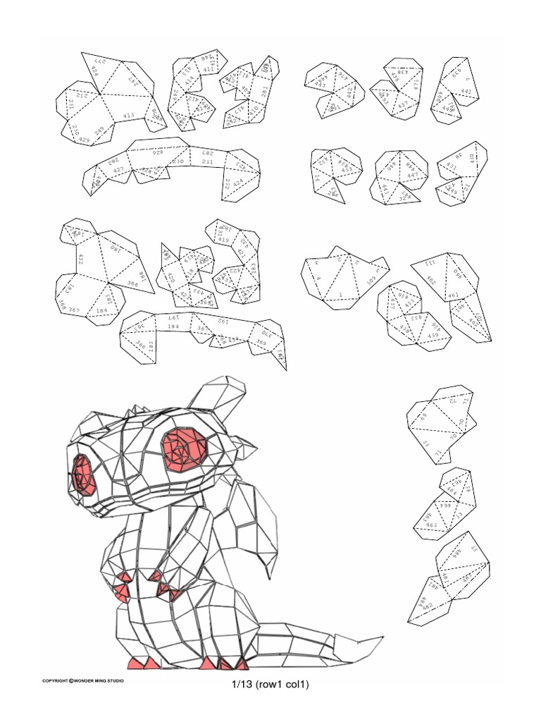 Toothless Template Chimuelo | PDF