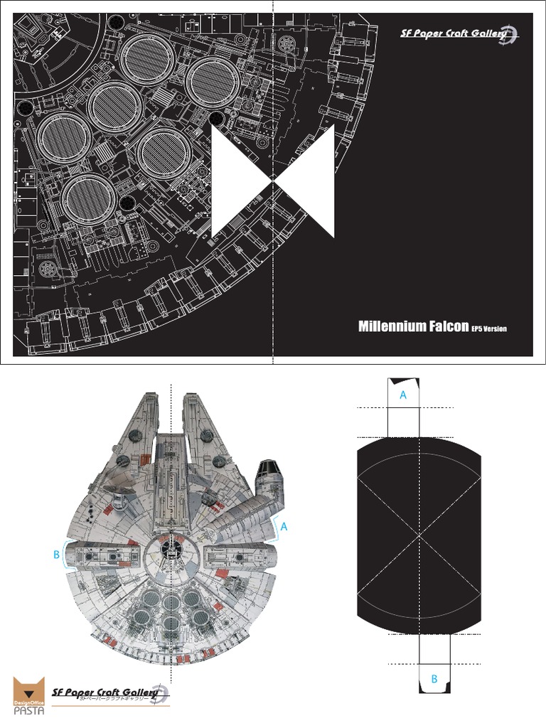 Falcon MILENARIO PAPERCRAFT | PDF