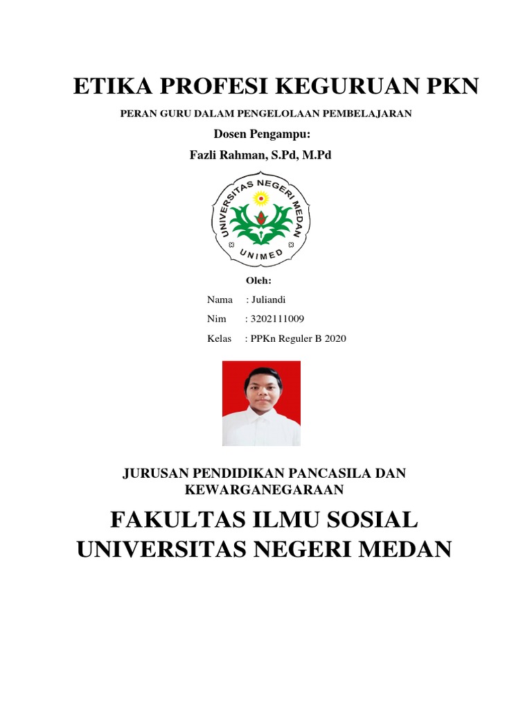 Cjr-Etika Profesi Keguruan - Juliandi - PPKN B | PDF