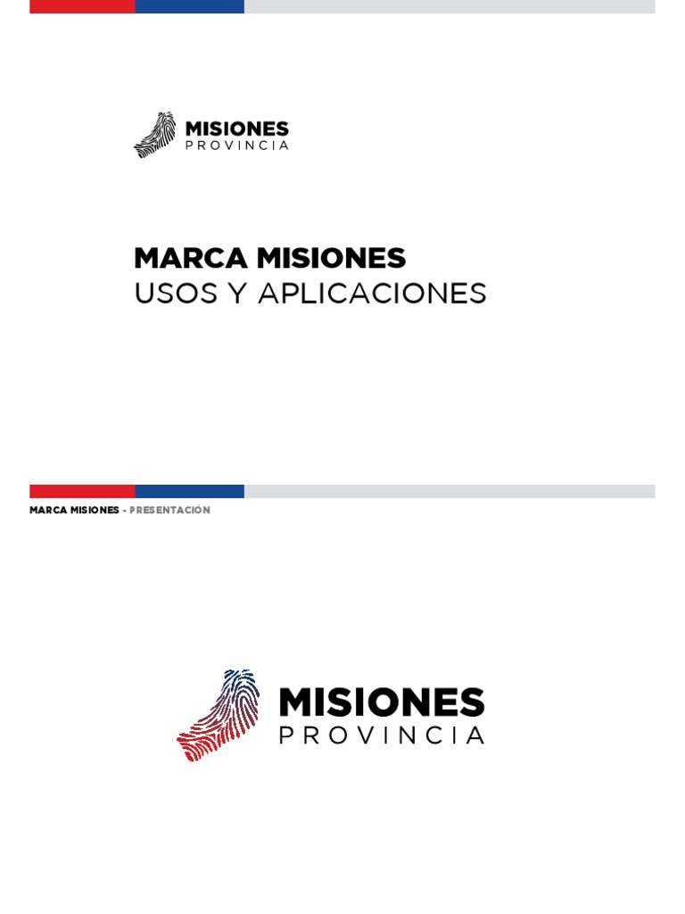 Marca Misiones Presentación Print | PDF | Color | Gris