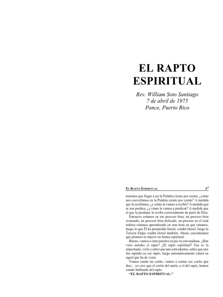 El Rapto | PDF