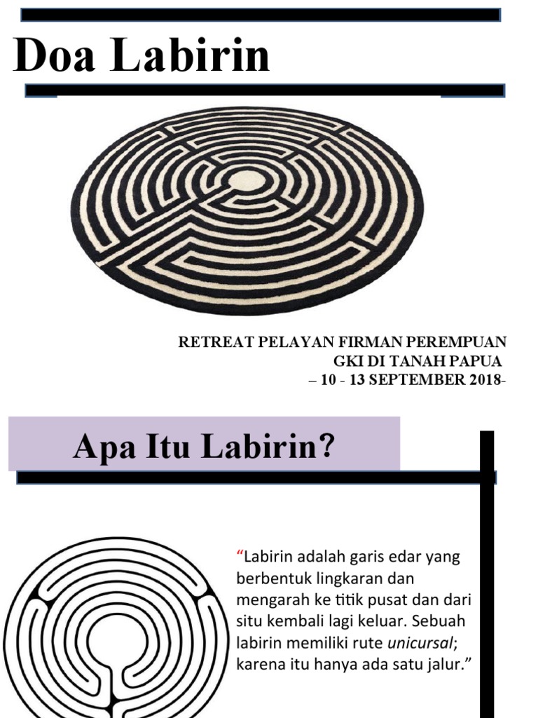 Doa Labirin untuk Pelayan Firman | PDF | Agama & Spiritualitas