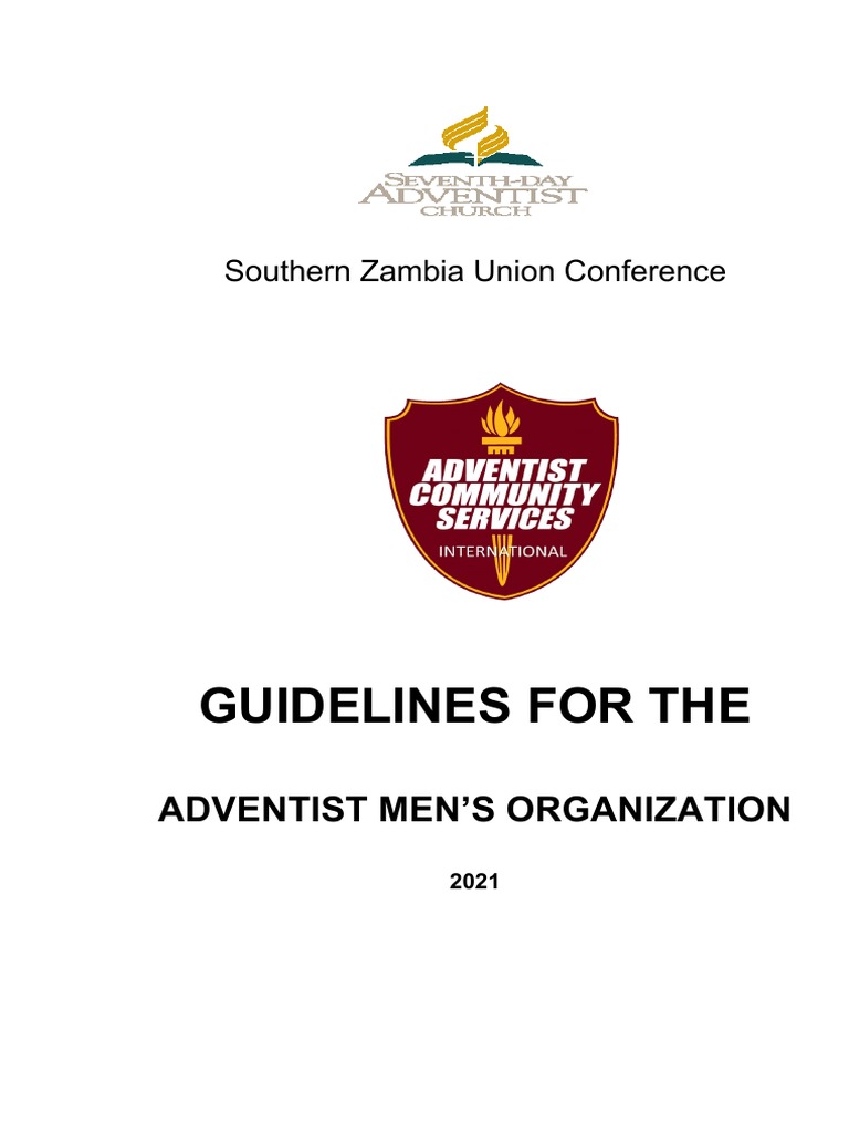 Guidelines for the Adventist Men's Organization in Southern Zambia ...