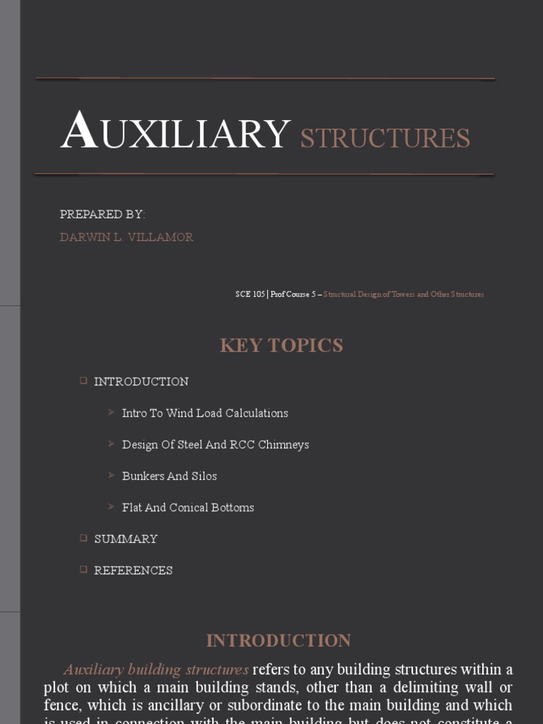 Understanding Auxiliary Structures in Construction | PDF | Economic ...