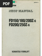 Toyota Forklift Engine 1dz II Model Service Repair Manual | PDF