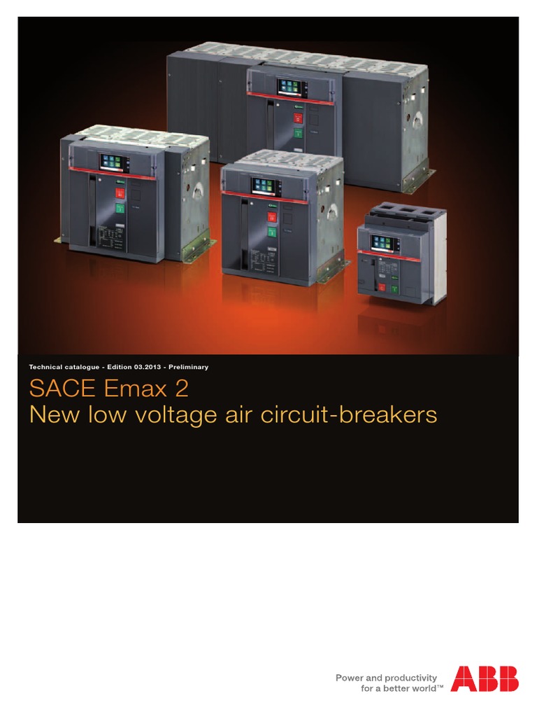 ACB Emax E2.2 | PDF | Technology & Engineering