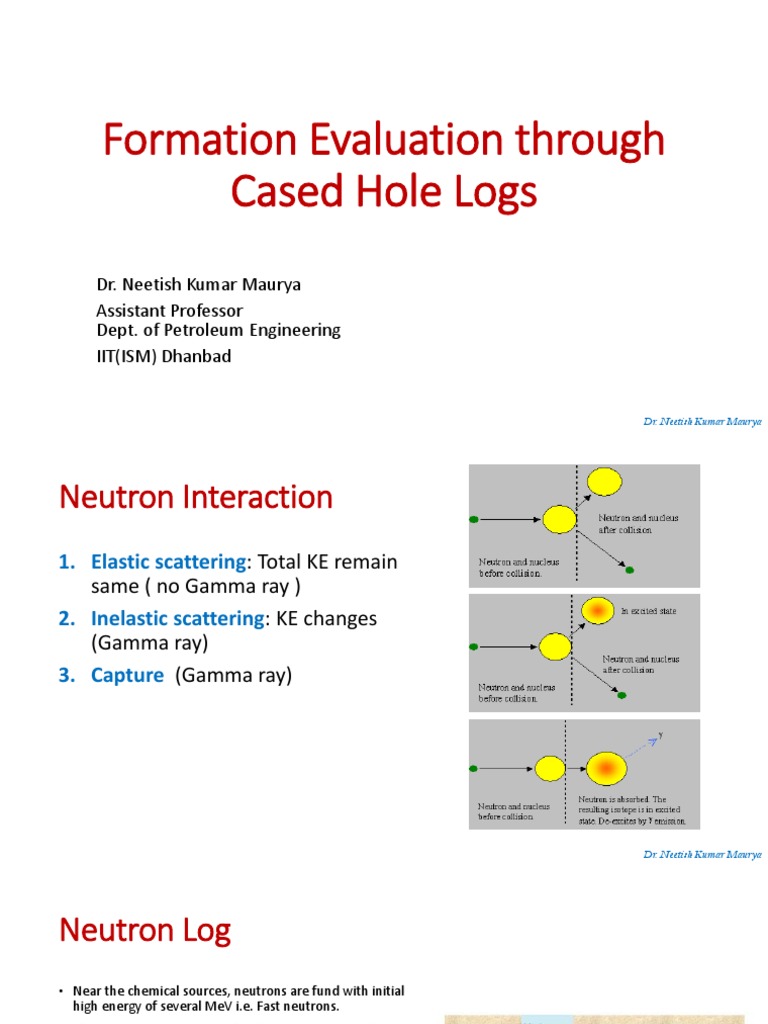 Neutron Logging Techniques in Formation Evaluation | PDF | Neutron ...