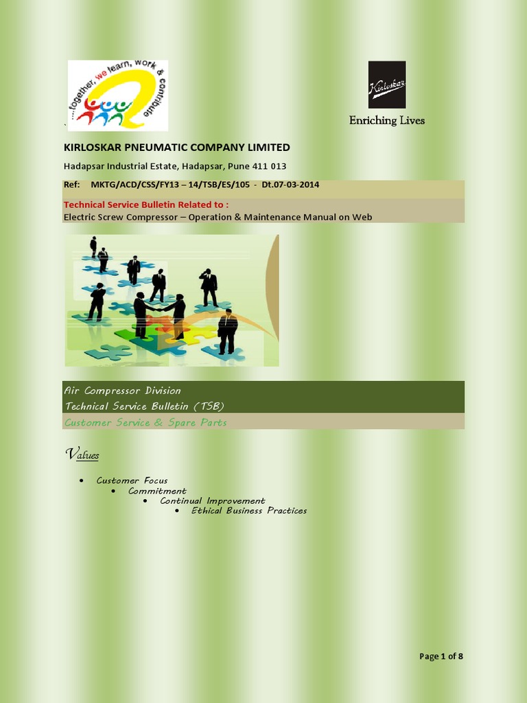 Kirloskar Pneumatic Company Limited: Hadapsar Industrial Estate ...