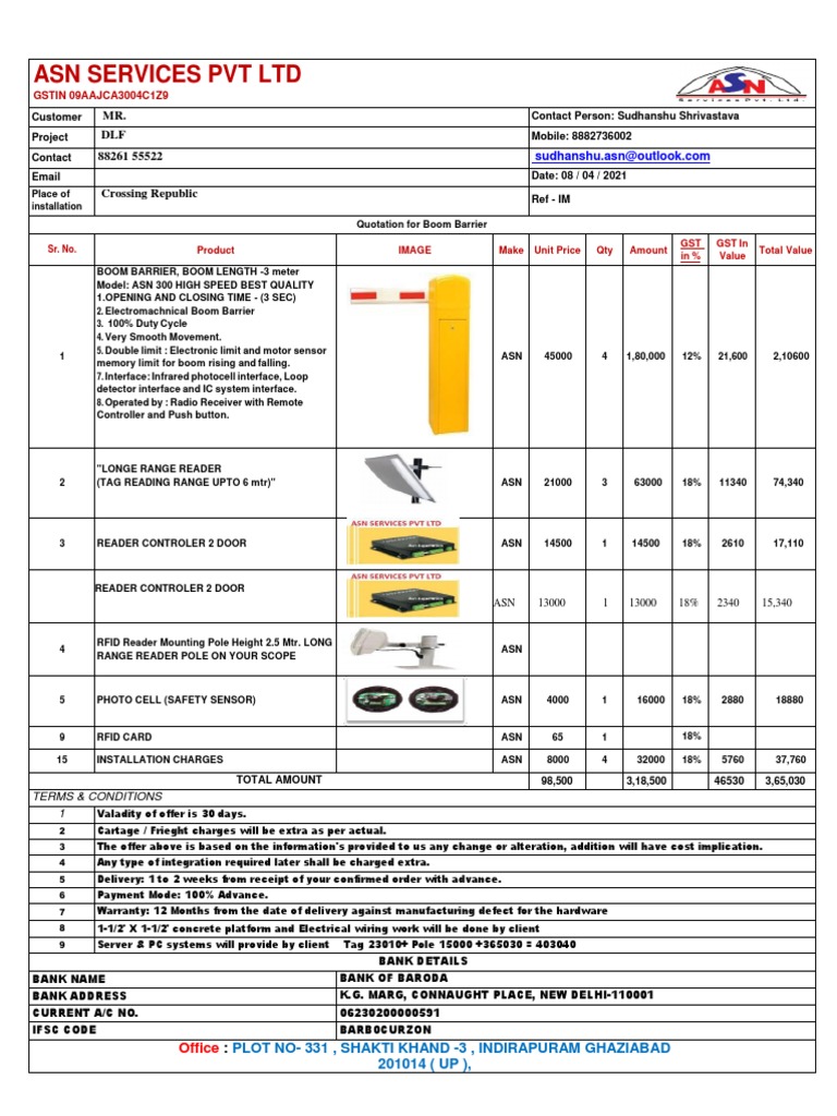 Boom Barrier .. | PDF | Radio Frequency Identification | Computer ...