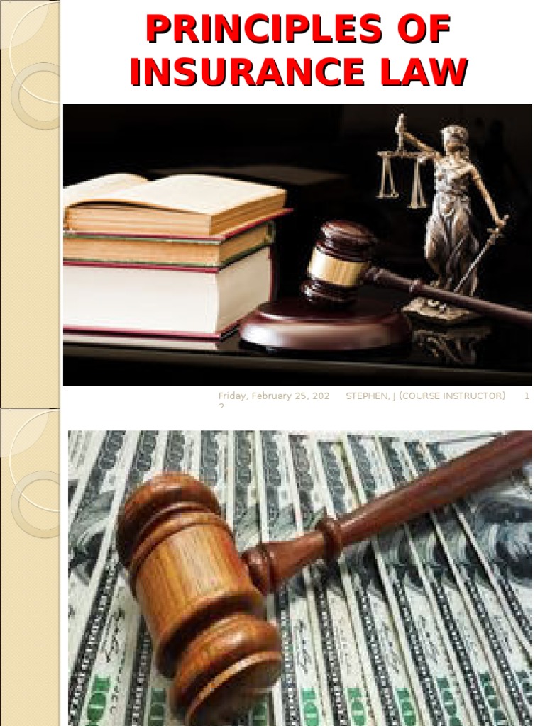 Insurance Law | PDF