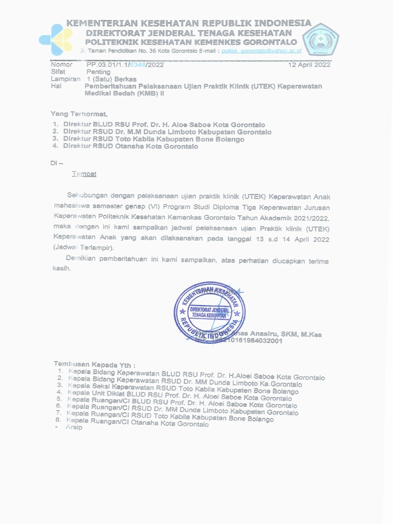 Jadwal Utek KMB Ii | PDF