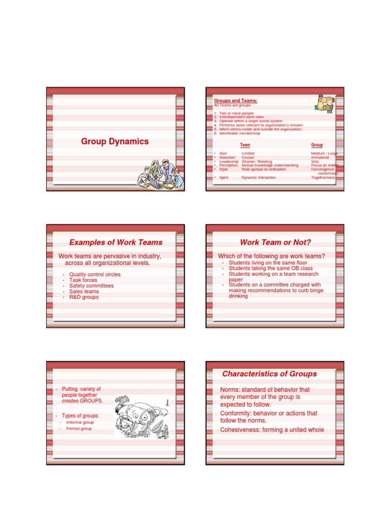 Group Dynamics PT | PDF | Conformity | Decision Making