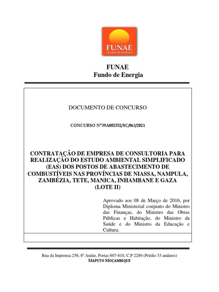2022 02 22 Documento de Concurso Lote 2 - EAS | PDF