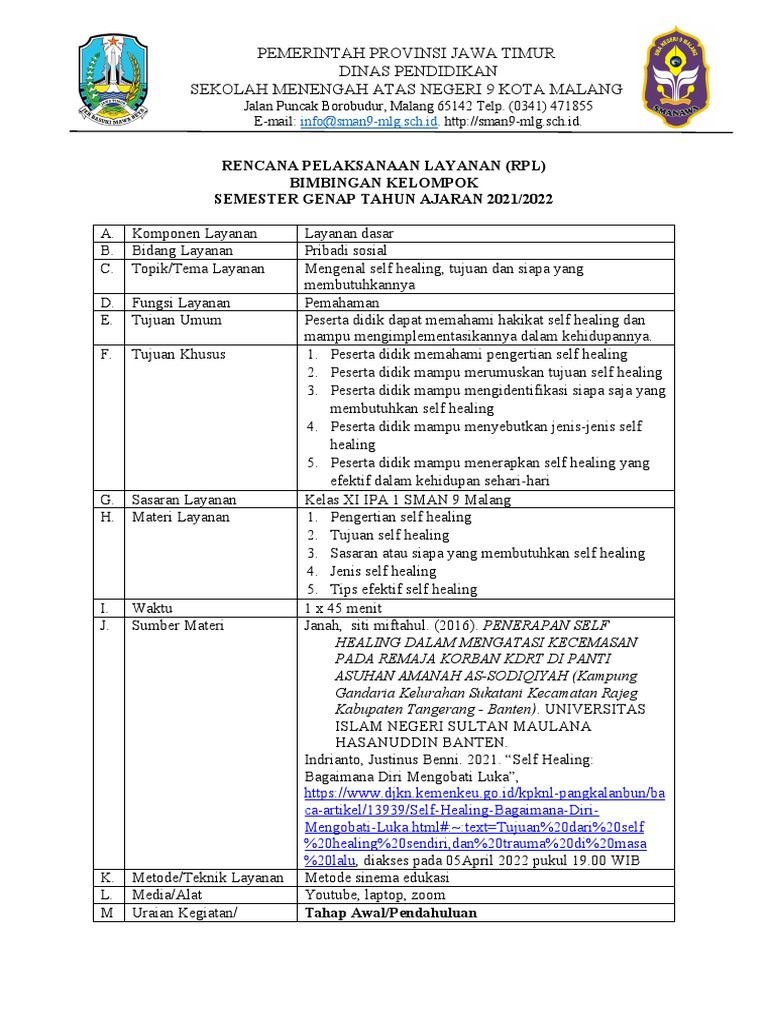 RPLBK Sinema Edukasi Baru | PDF