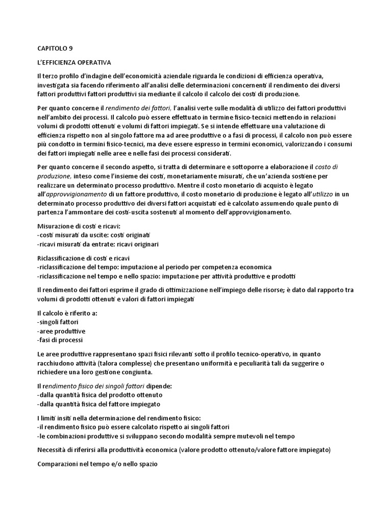 Capitolo 9 | PDF