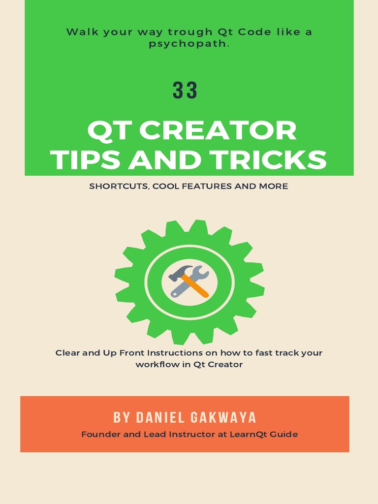 33 QT Creator Tips and Tricks | PDF | Computer Keyboard | Control Key