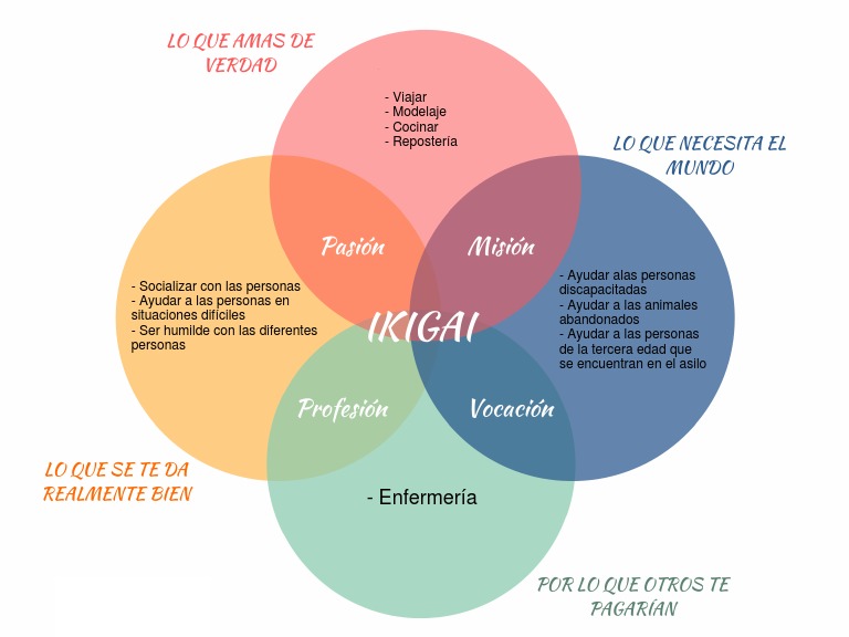 Plantilla Ikigai | PDF