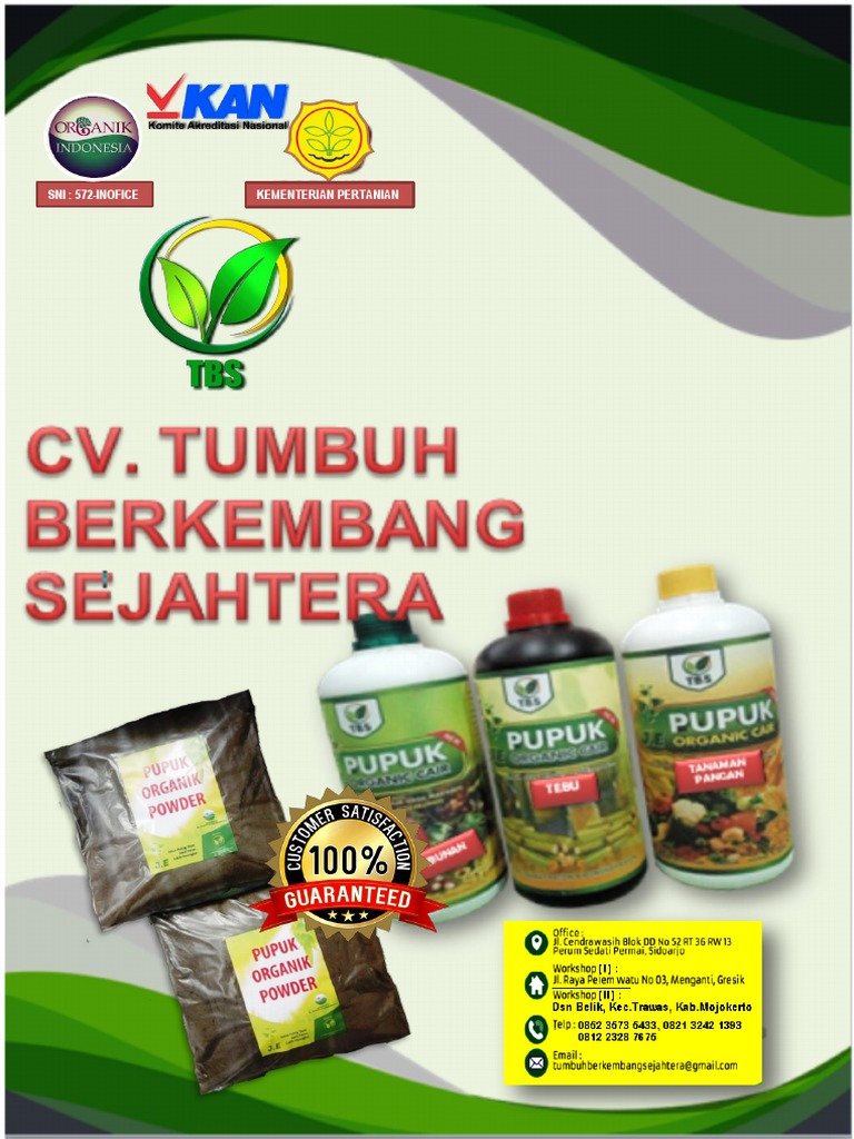 Compro Tbs Poc New 2022 | PDF