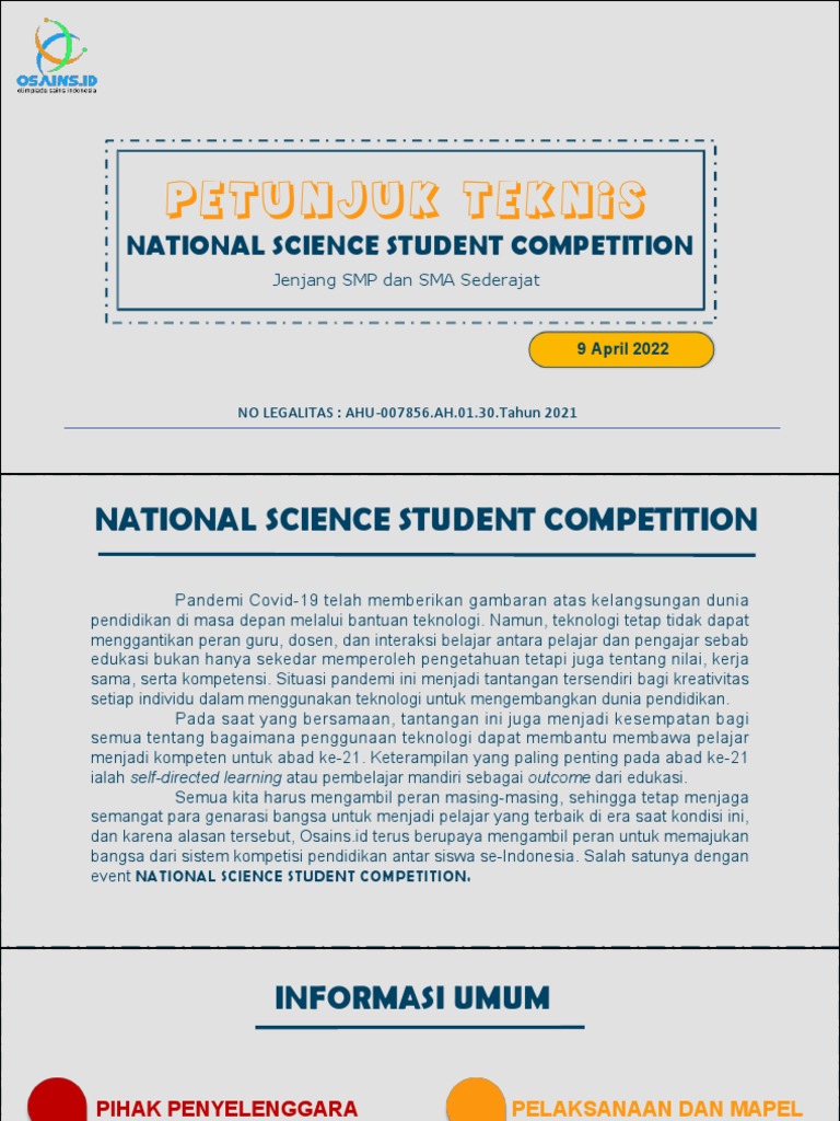 JUKNIS NSSC - Osains | PDF