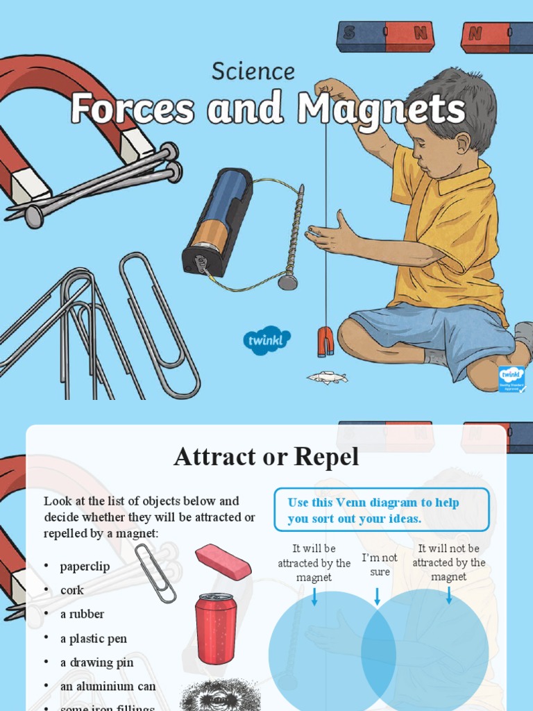 Magnetism and Forces Activities Guide | PDF | Force | Magnet