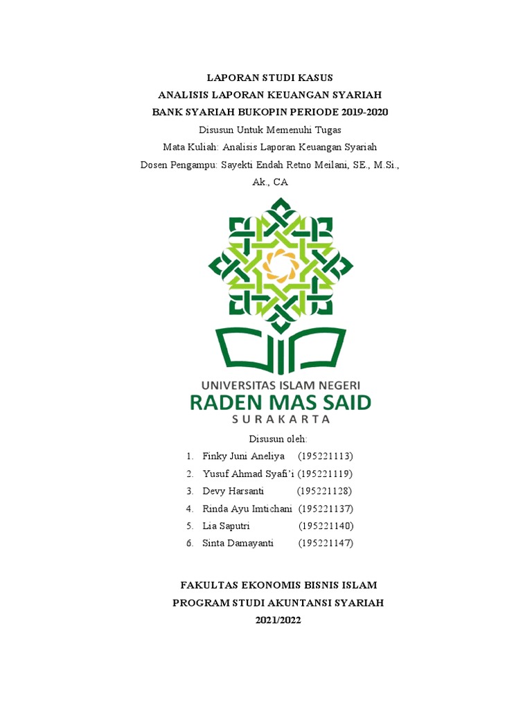 Laporan Studi Kasus - Kelompok 3 | PDF