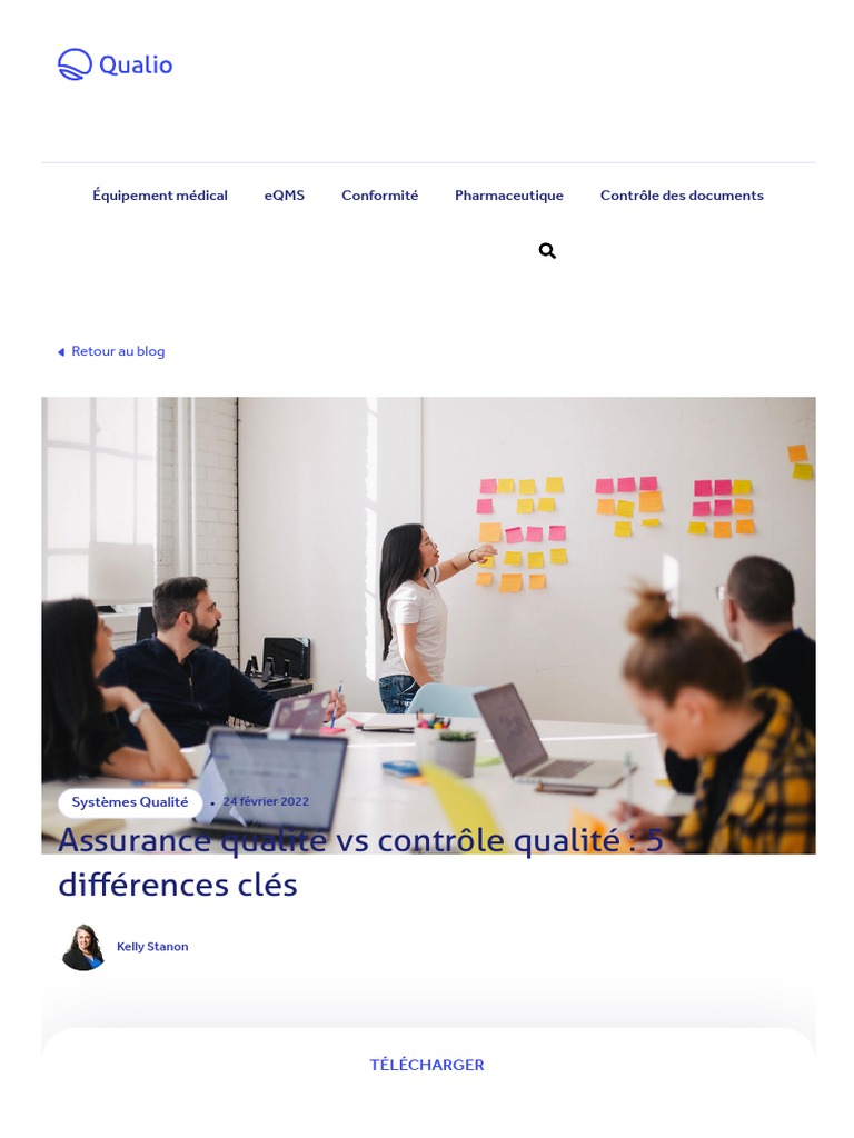 Assurance Qualité Vs Contrôle Qualité - 5 Différences Clés | PDF