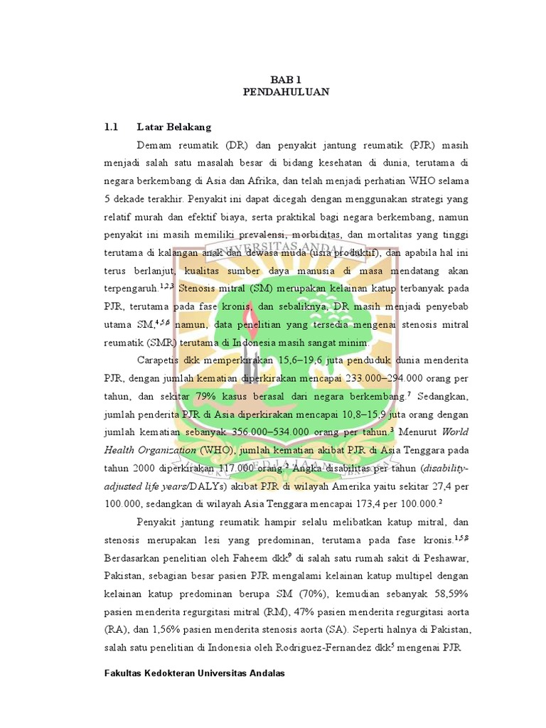 Makalah Demam Rematik | PDF