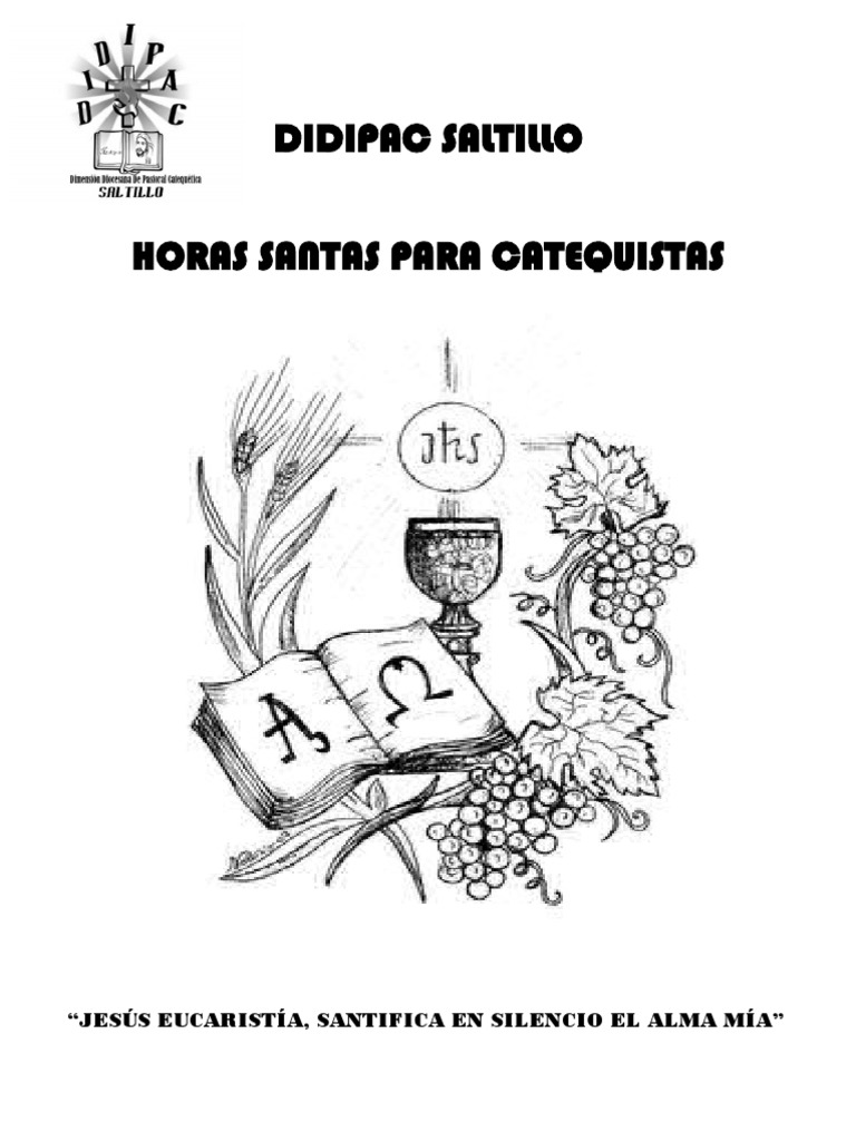 Horas Santas para Catequistas - DIDIPAC SALTILLO | PDF | Poesía