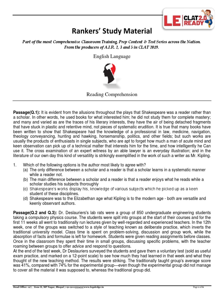 Rankers' Study Material: English Language | PDF | Jargon | Smoking