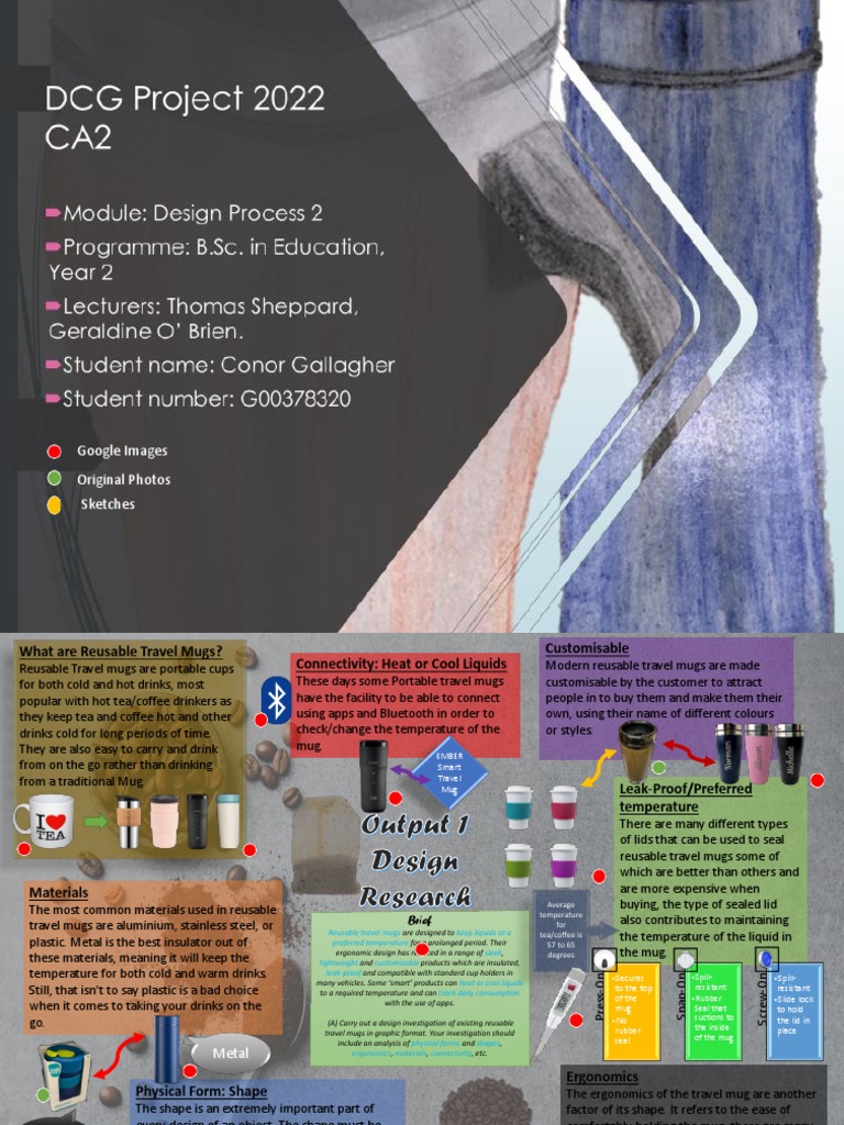 Design Analysis of Travel Mugs | PDF | Mug | World Wide Web