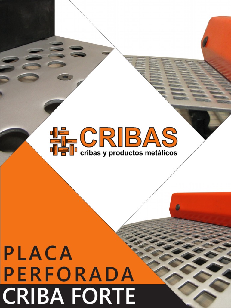 Placa Perforada | PDF | Acero | Aluminio