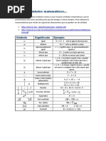 Símbolos en Teoría de Conjuntos | PDF | Matemáticas | Lógica matemática