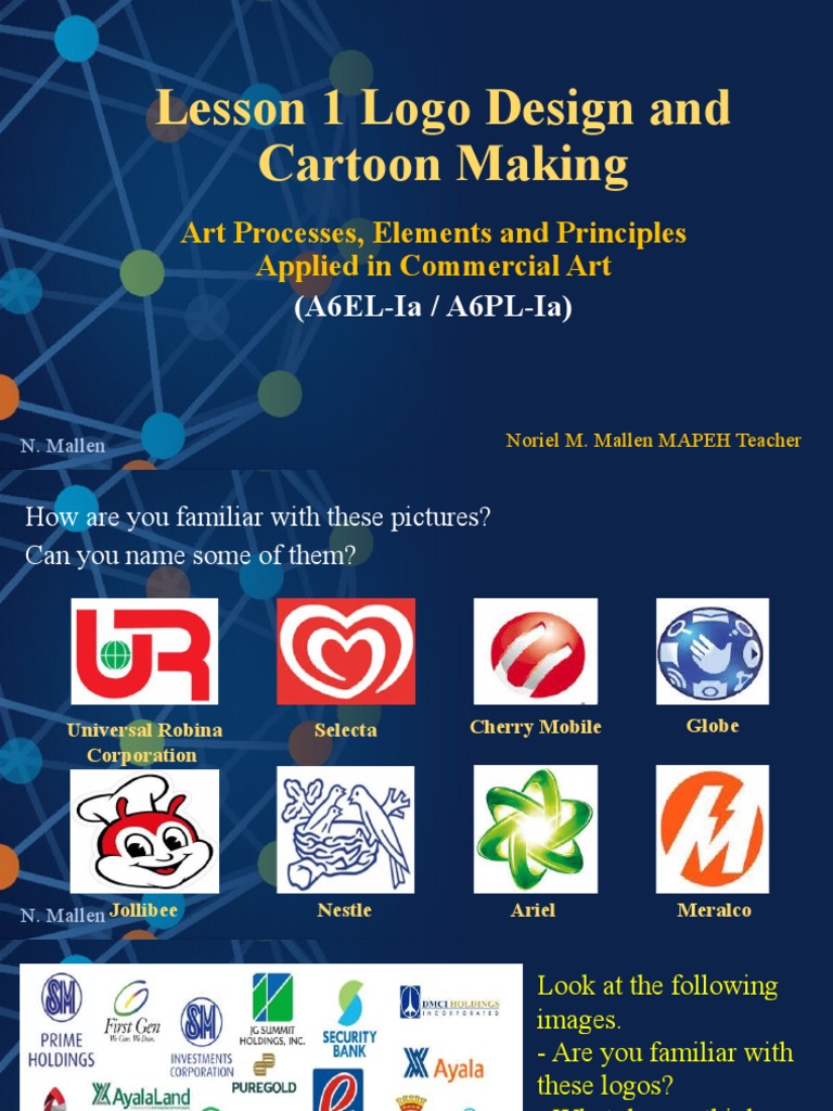 Lesson 1 Logo Design and Cartoon Making | PDF