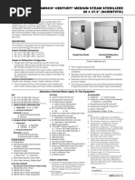 AMSCO Lab Series Small Tech Data Sheet English | PDF | Steam | Water