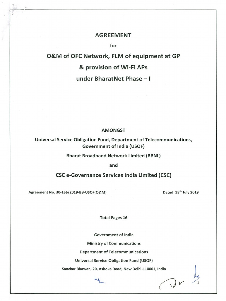 CSC Agreement | PDF