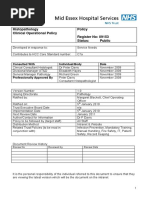 Histopathology Requisition Form Guide | PDF | Histopathology | Biopsy
