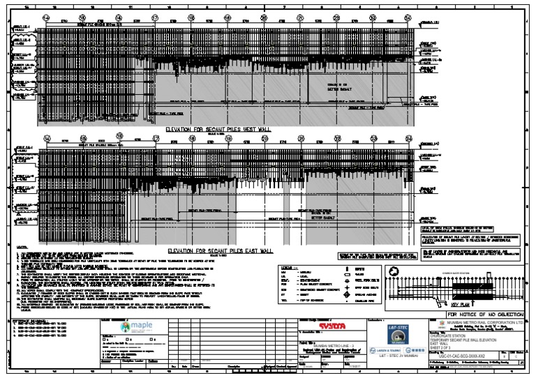 UGC-01-CAC-SCG-3XXX-XX2: Churchgate Station Temporary Secant Pile Wall ...