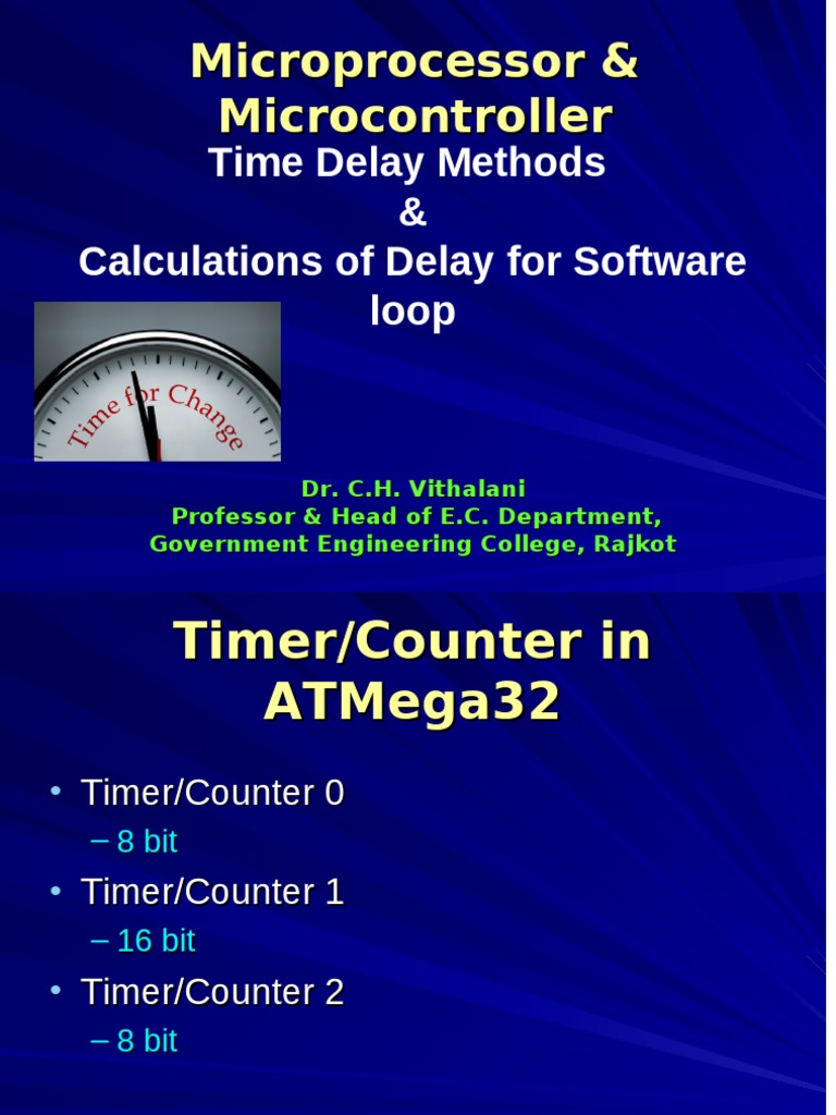 Time Delay | PDF | Timer | Electrical Engineering