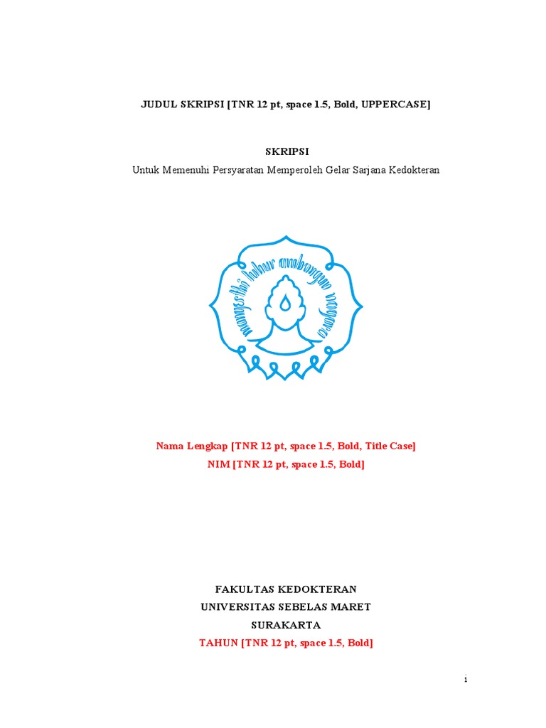 Template Hasil Skripsi DLM Bentuk Penelitian 2021 1 | PDF