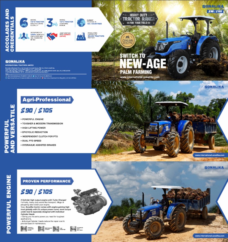 Sonalika Palm Booklet 105 | PDF