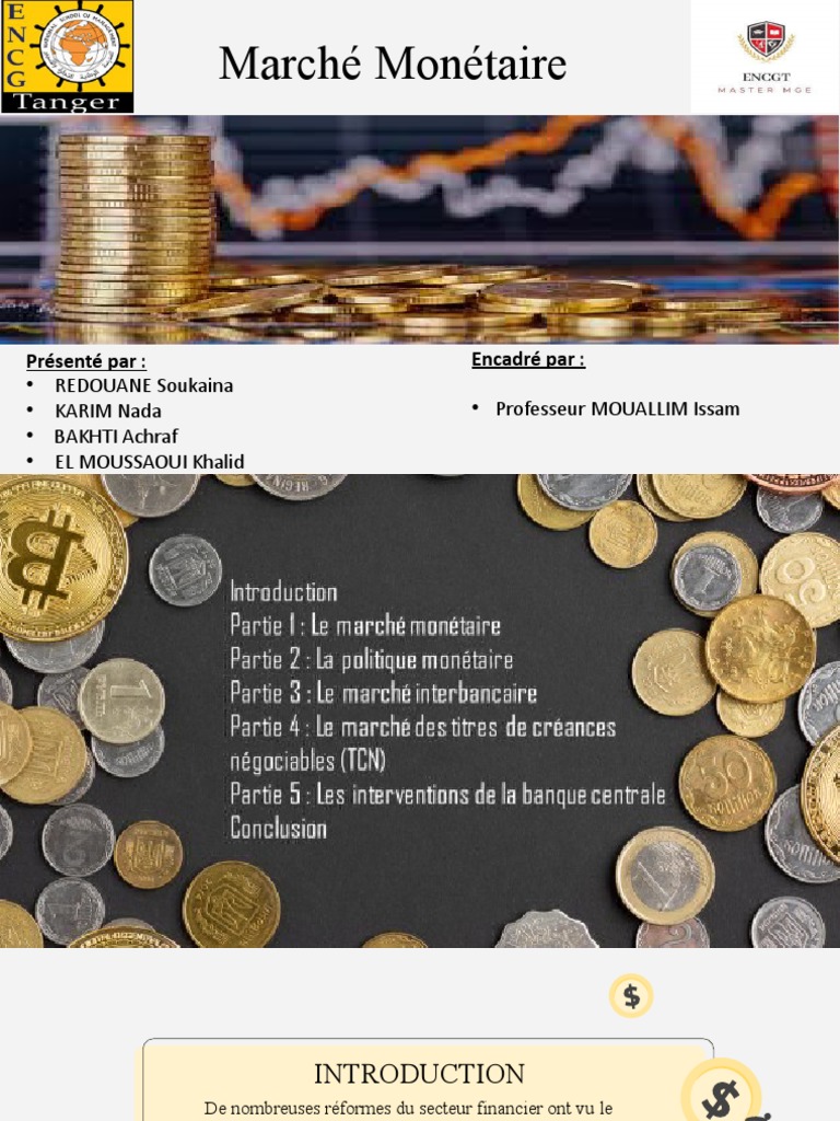 Marché Monétaire | PDF | Billet de trésorerie | Argent