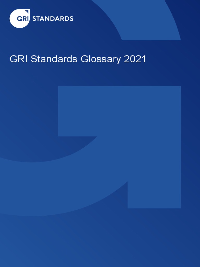 GRI Standards Glossary 2021 | PDF | Occupational Safety And Health ...