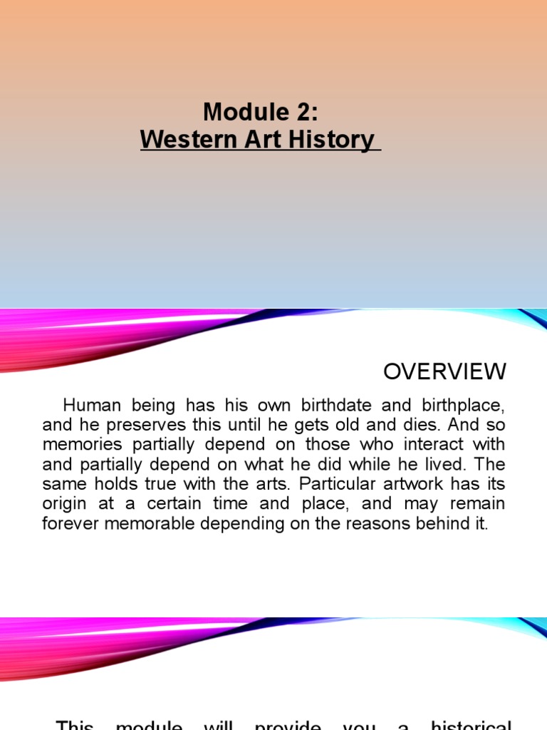 4 Art Appreciation Module 2 - Lesson 1 | PDF | Stone Age | Paleolithic