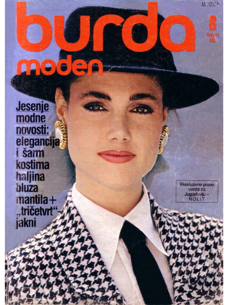 Burda 1983.08 | PDF