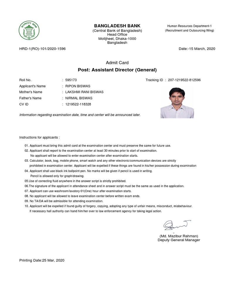 CV of Dr. Ripon Biswas, Cvasu898 | PDF