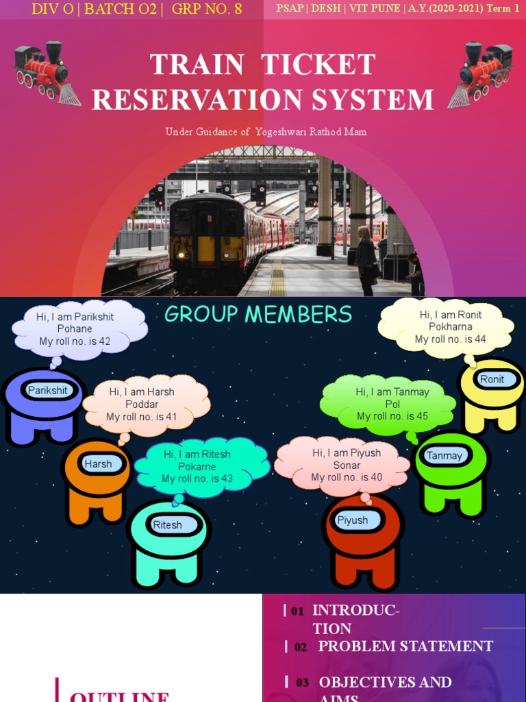 Train Ticket Reservation System in C | PDF | Databases | User (Computing)
