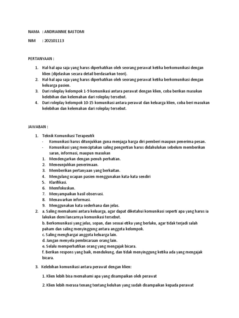 Pendapat Roleplay | PDF