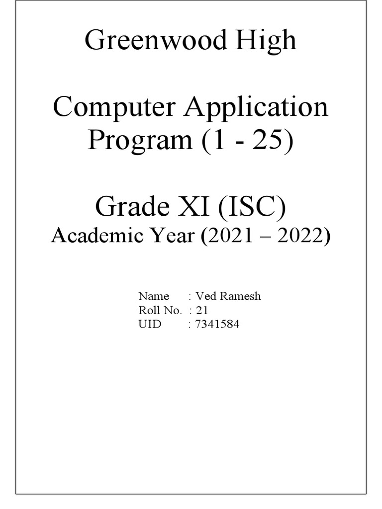 Lab Programs Pdf Programming Constructor Object Oriented Programming