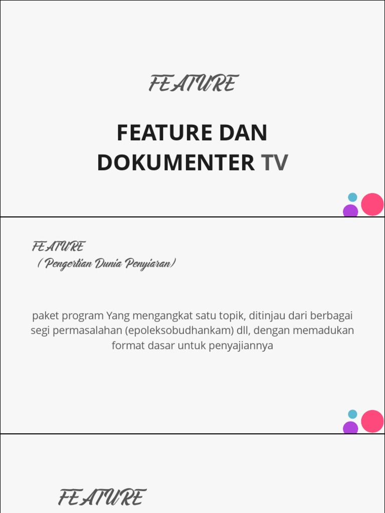 DESAIN PROGRAM FEATURE | PDF