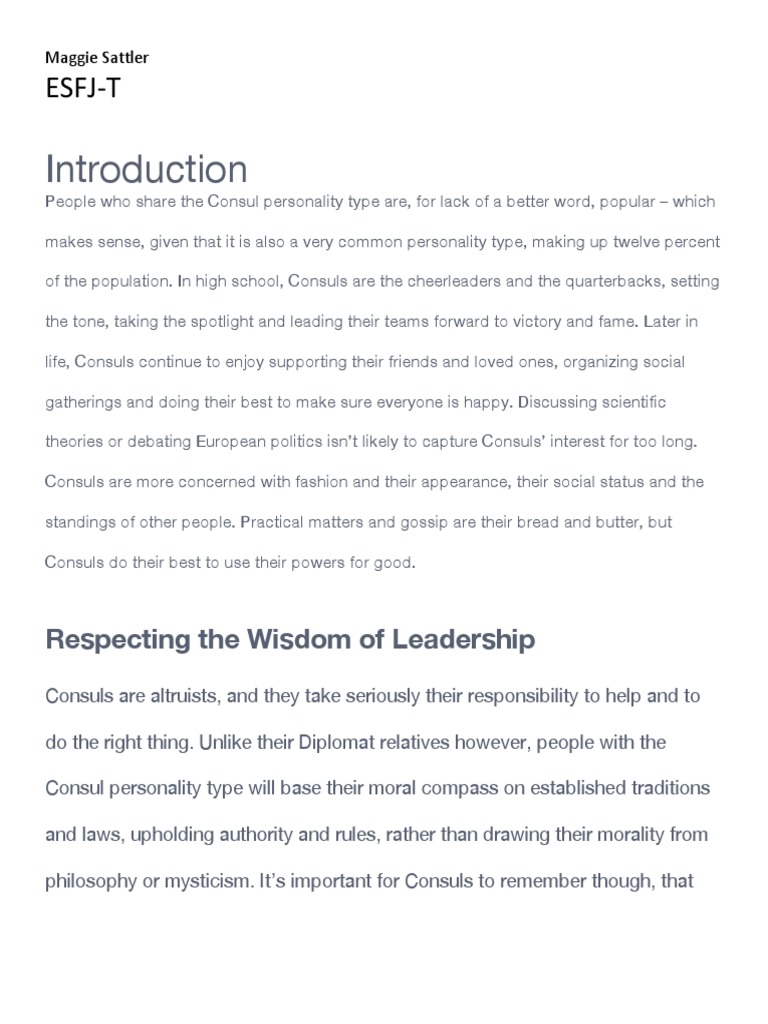 16 Personalities Results | PDF | Personality Type | Hierarchy